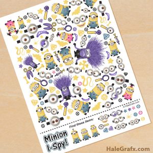 15 Free Minion Printables • Free-Printables.com