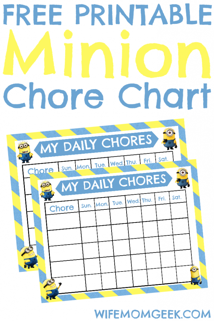 15 Free Minion Printables • Free-Printables.com