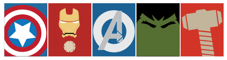 Free Printable Avengers Mini Posters • Free-Printables.com